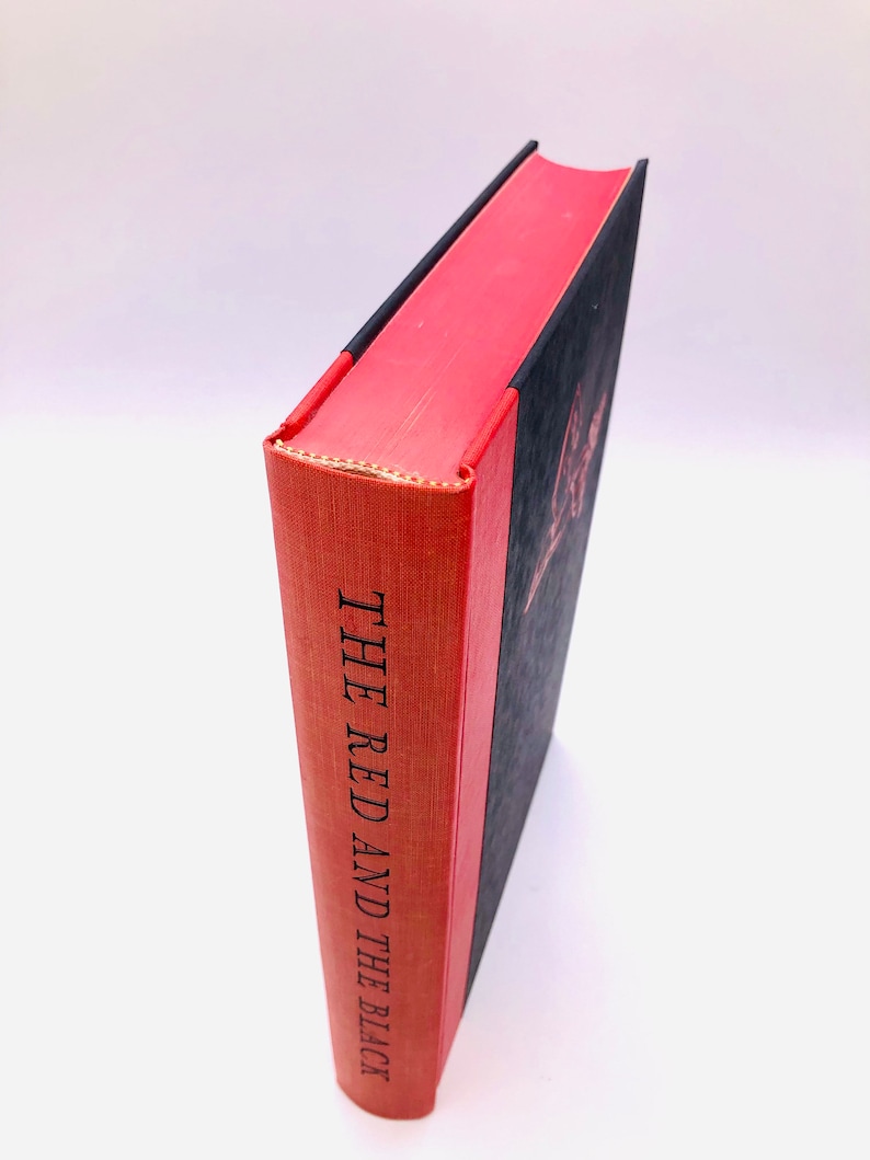 The Red and the Black. by Stendhal. Illustrations by Rafaello - Etsy