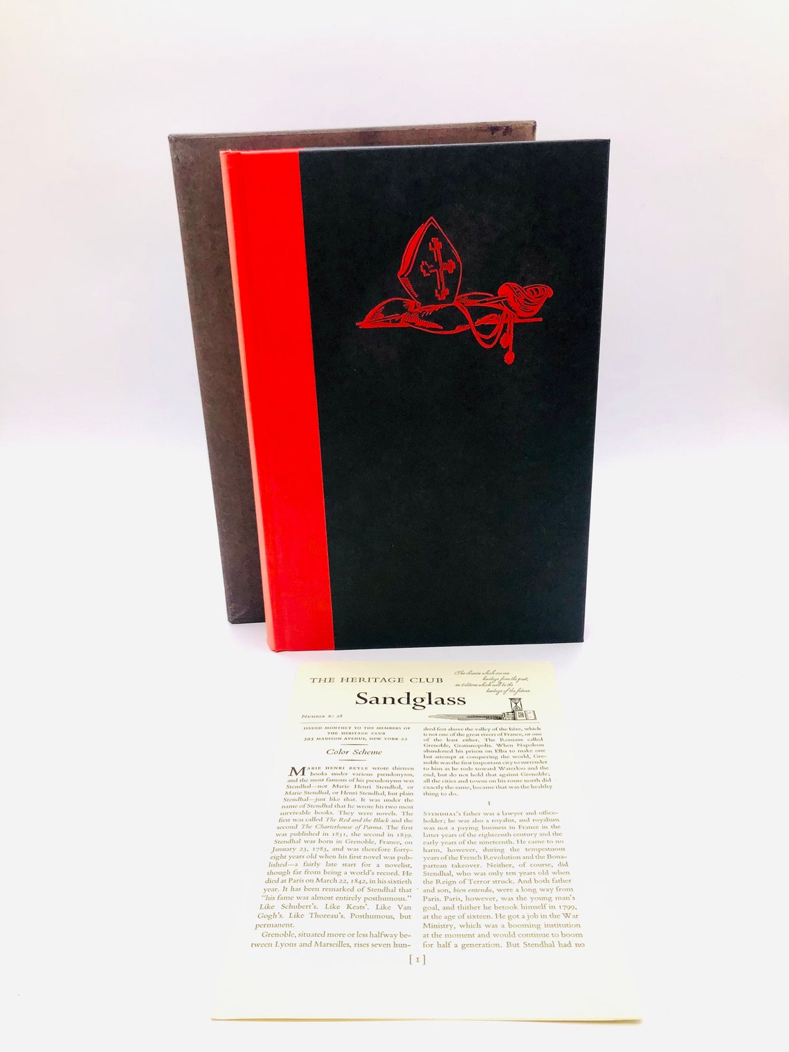 The Red and the Black. by Stendhal. Illustrations by Rafaello - Etsy