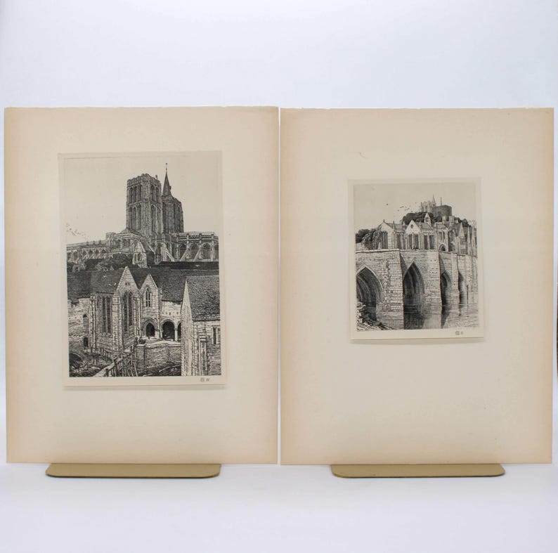 Etching Prints. by F.L. Griggs. From the Modern Masters of Etchings No ...
