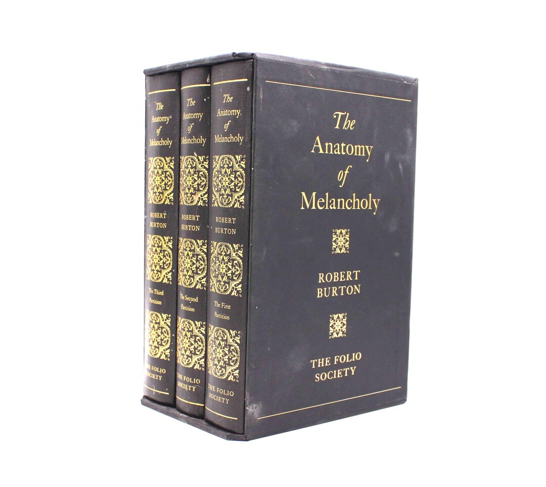 The Anatomy of Melancholy. by Robert Burton. Folio Society Edition ...