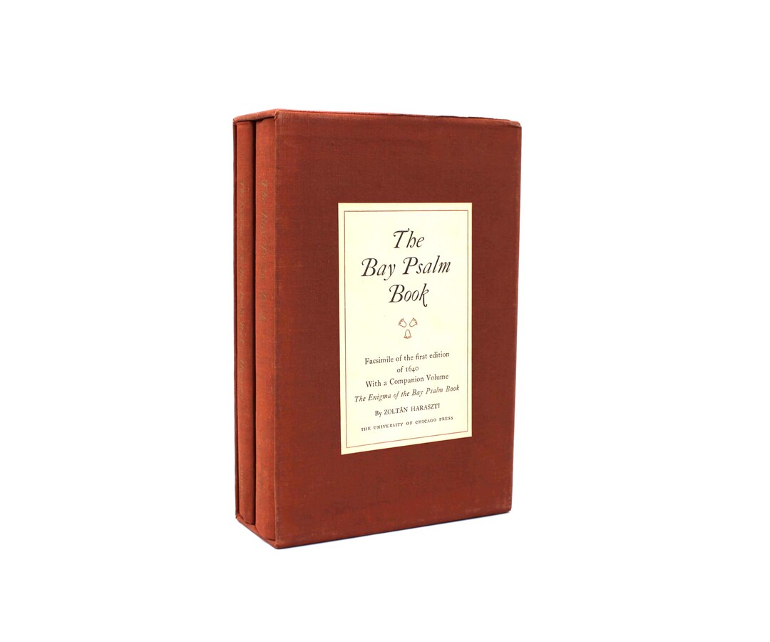 The Bay Psalm Book With the Enigma of the Bay Psalm Book. by Zoltan ...