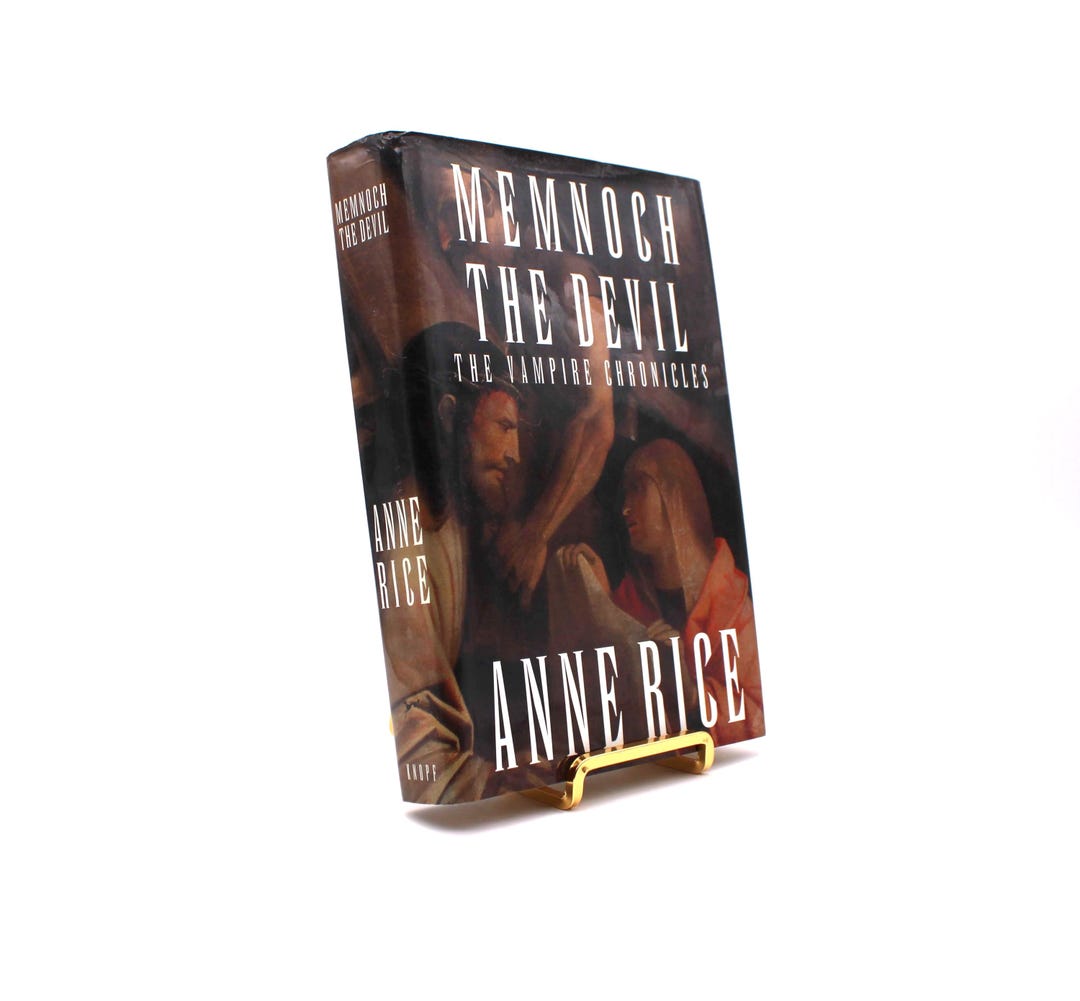 Memnoch the Devil. Signed by Anne Rice. First Edition, First Printing ...