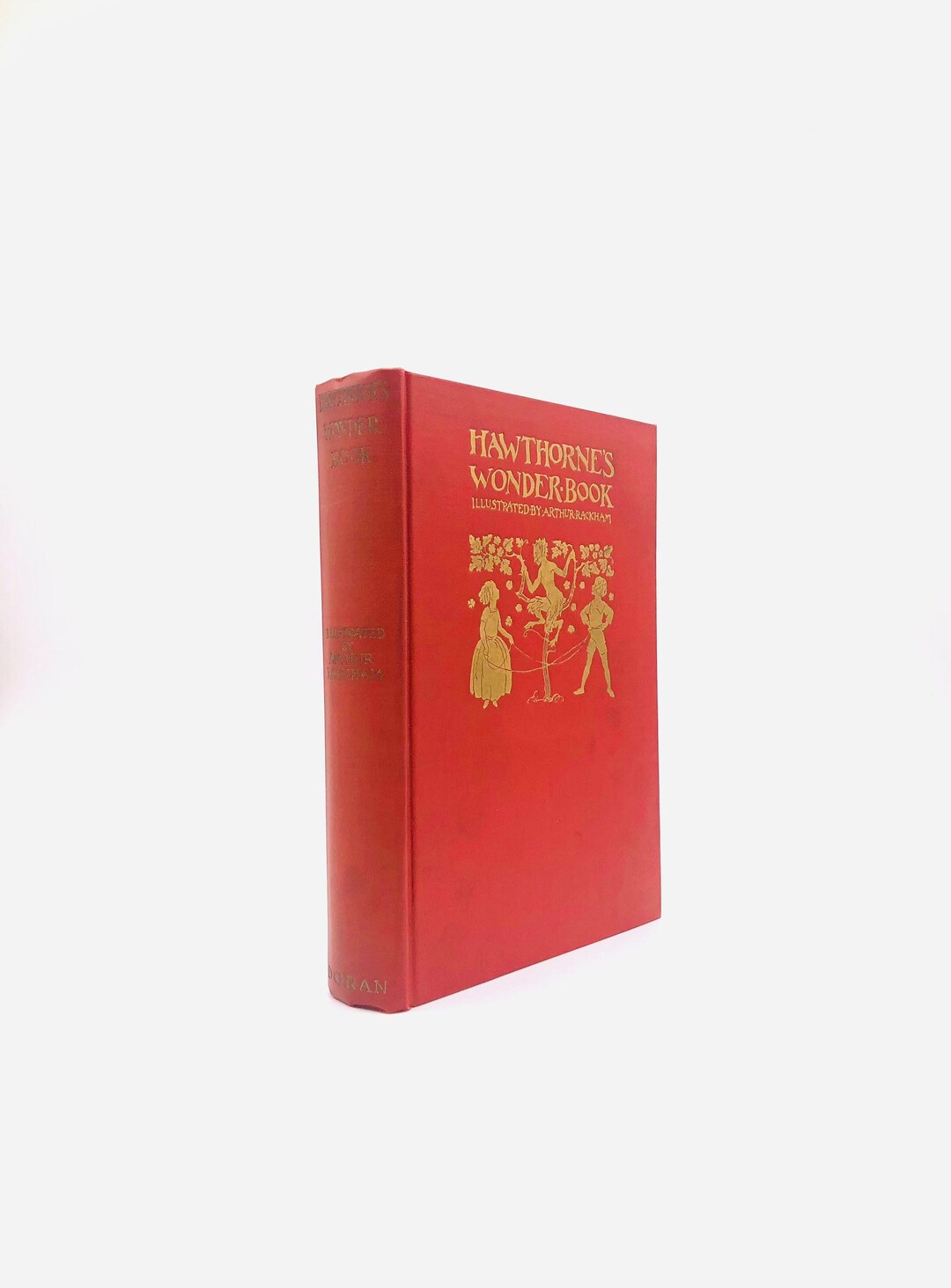 A Wonder Book. by Nathaniel Hawthorne. Illustrated by Arthur Rackham ...