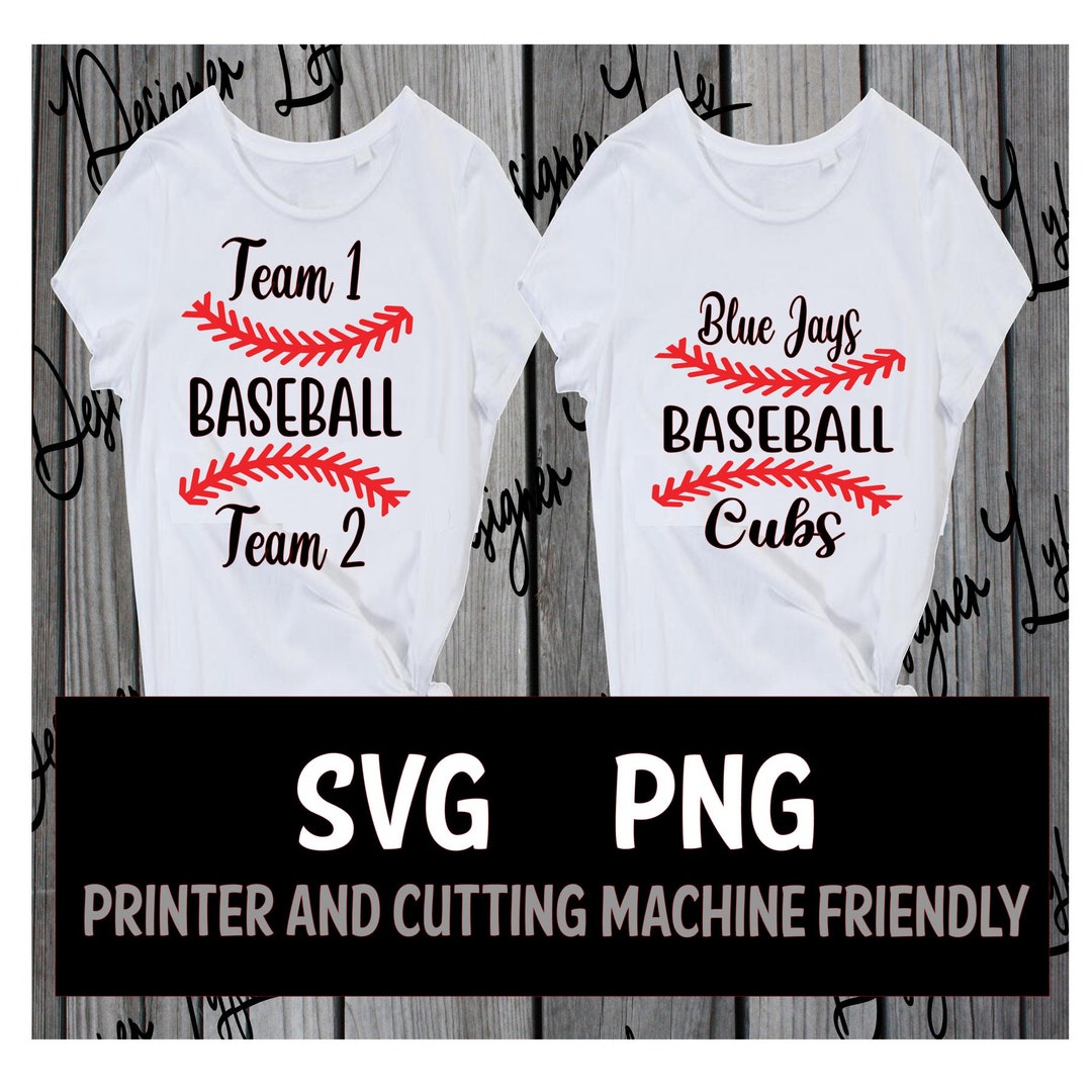 Baseball Two Teams SVG, Baseball SVG - Etsy