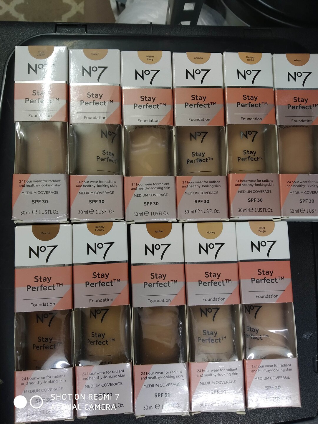 Boots N07 STAY PERFECTION FOUNDATION 30ml Medium Coverage SPF30 Choose ...