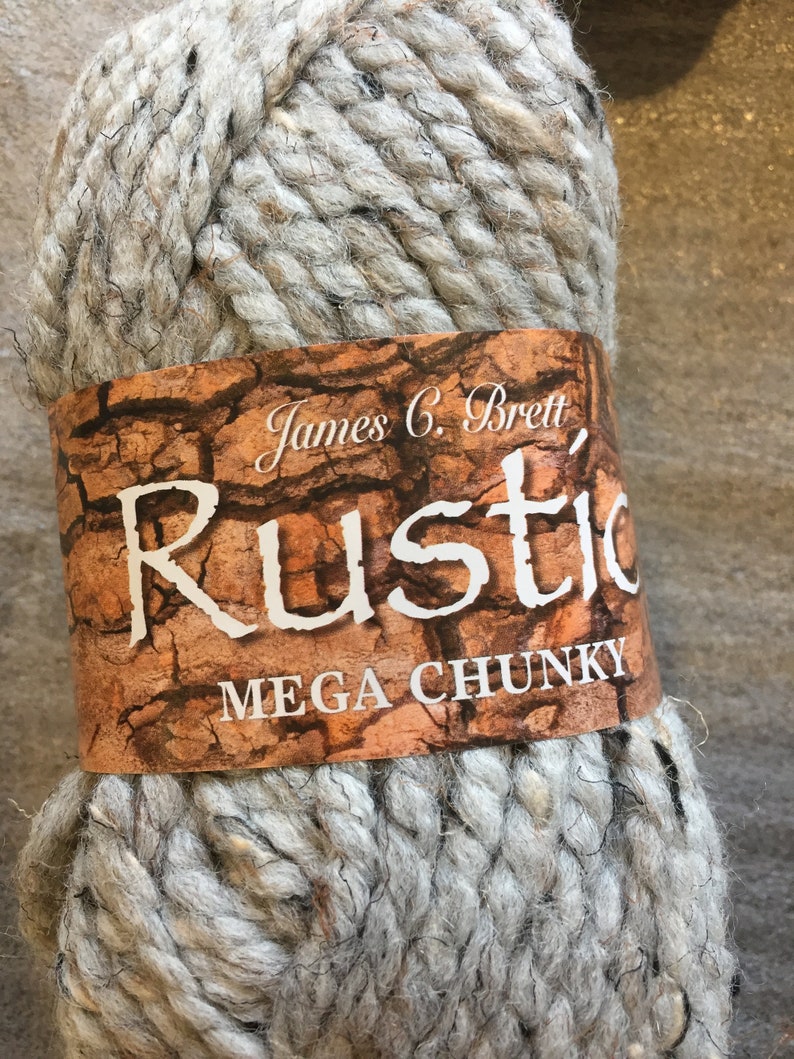 5x100g James C Brett Rustic Mega Chunky Knitting Wool Fleck Yarn New - Etsy