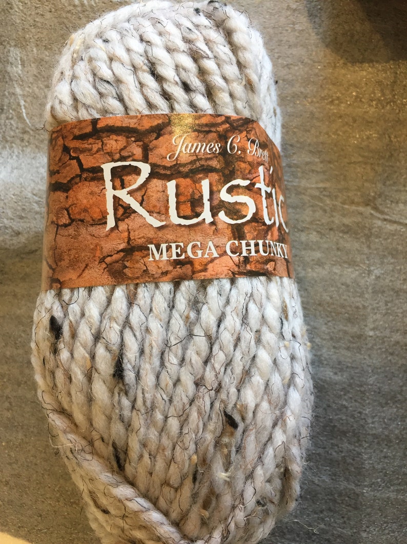 5x100g James C Brett Rustic Mega Chunky Knitting Wool Fleck Yarn New - Etsy