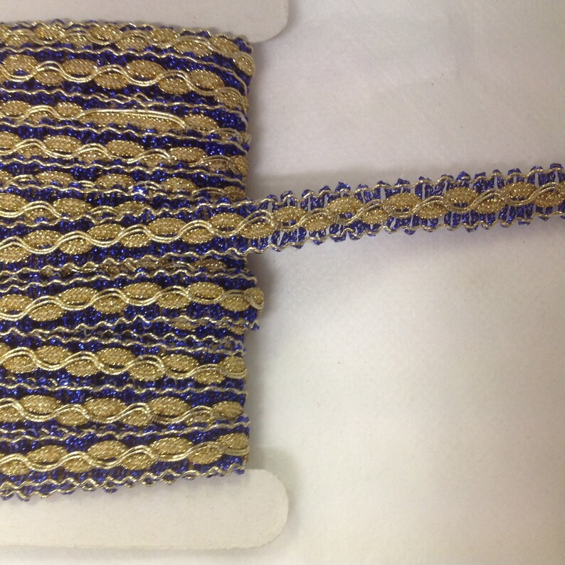 Trimming Ribbon Jacquard Braid 5 Yards Various Colours & - Etsy UK