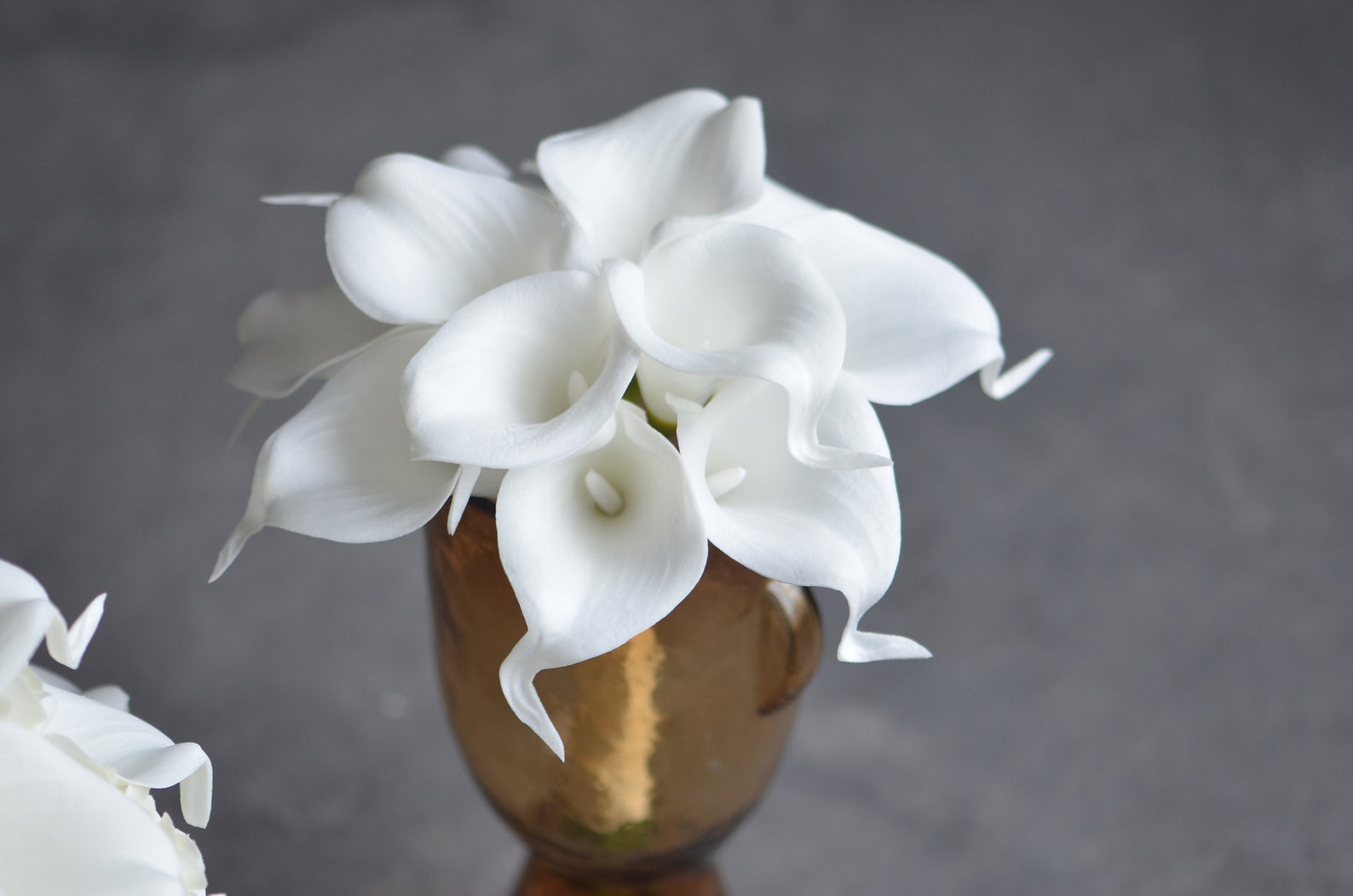 Fake Ivory White Wedding Bouquets Ivory Real Touch Roses - Etsy