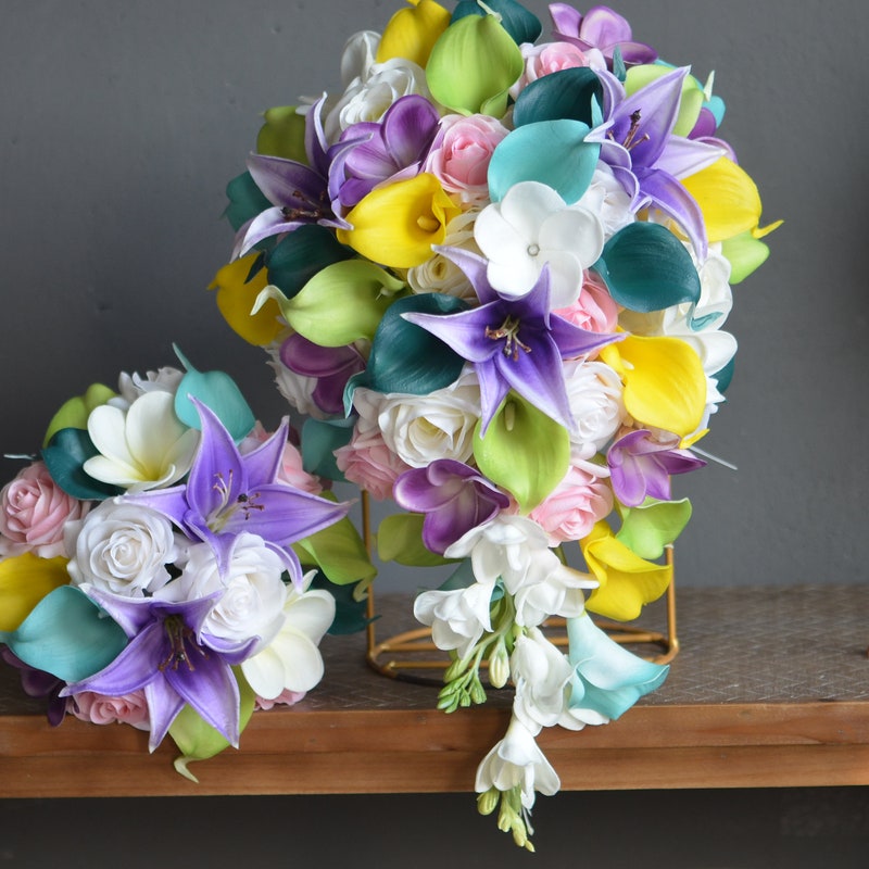 Rainbow Bouquet - Etsy