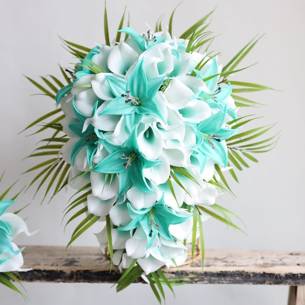 Turquoise Bouquet - Etsy