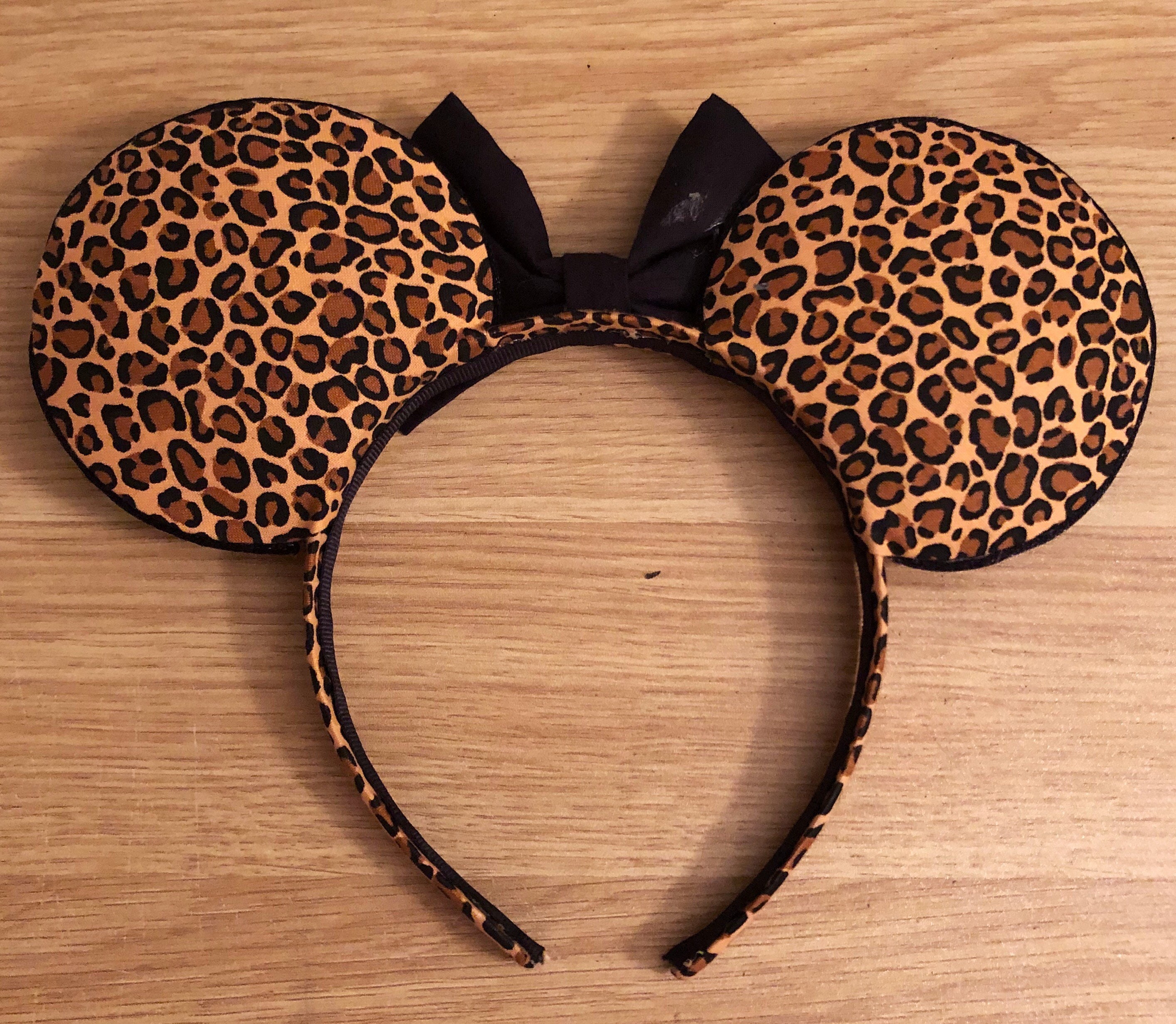 Cheetah Print Ears Safari Ears Animal Kingdom Ears Minnie | Etsy