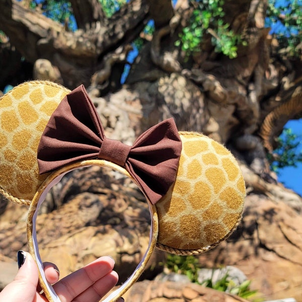 Mickey Mouse Giraffe Print - Etsy