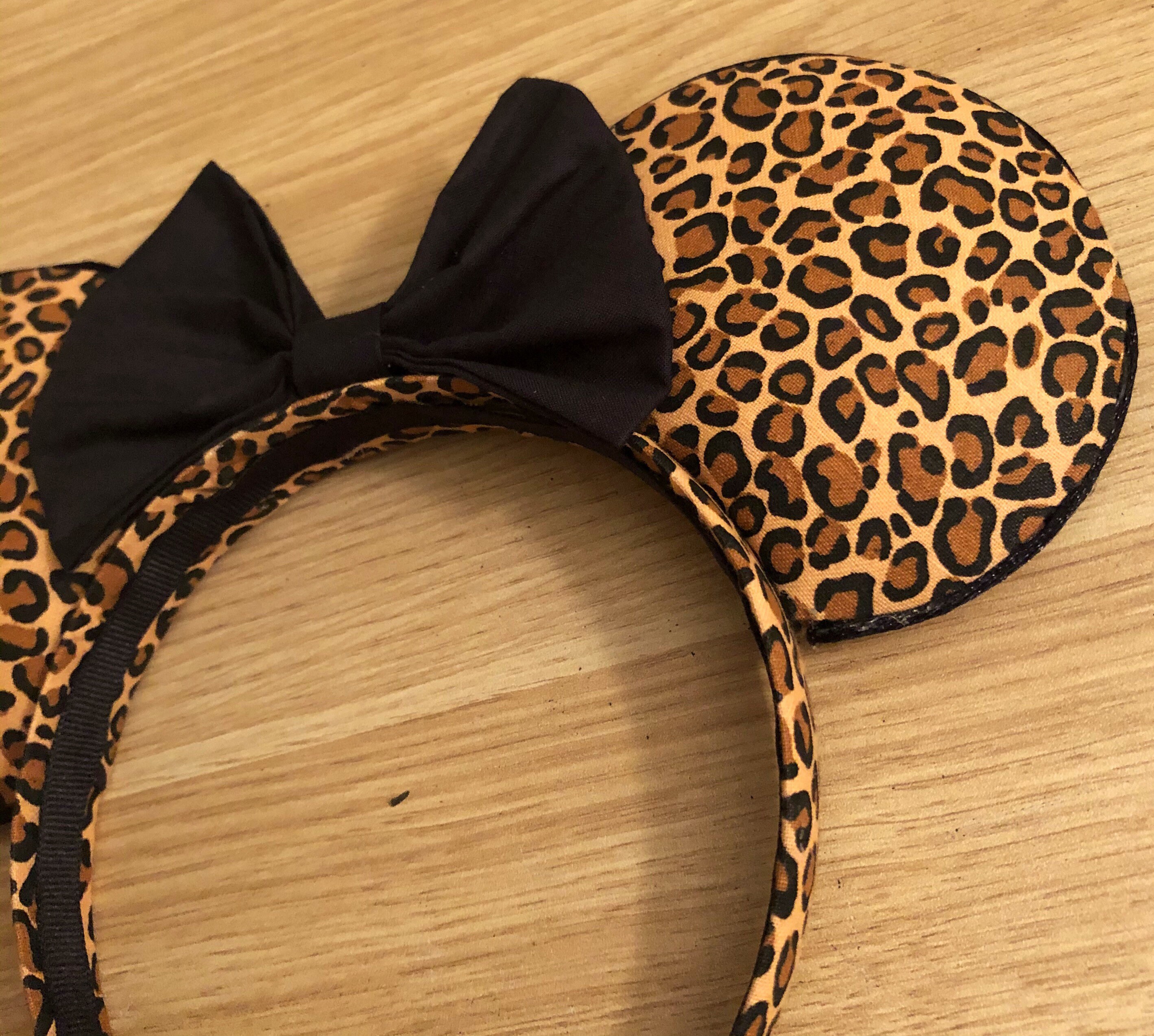 Cheetah Print Ears Safari Ears Animal Kingdom Ears Minnie | Etsy