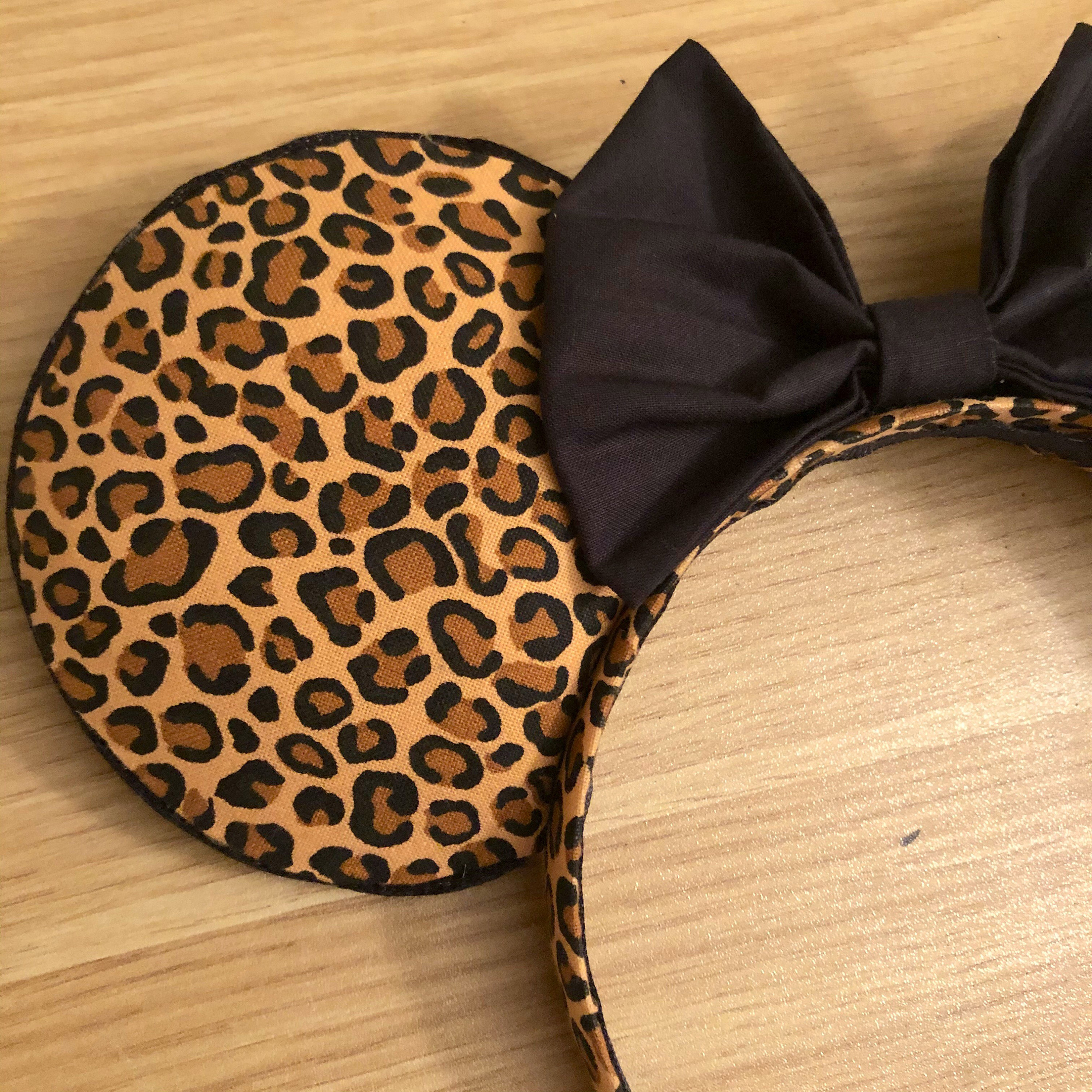 Cheetah Print Ears Safari Ears Animal Kingdom Ears Minnie | Etsy