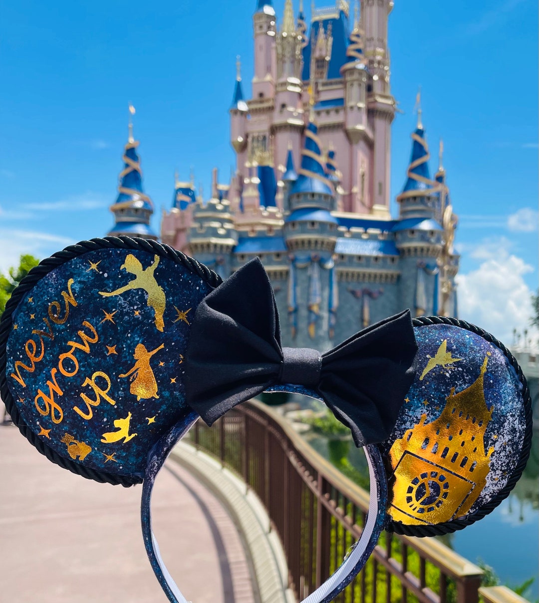 Peter Pan Ears, Tinkerbell, Mouse Ears, Neverland Ears, Classic Disney ...