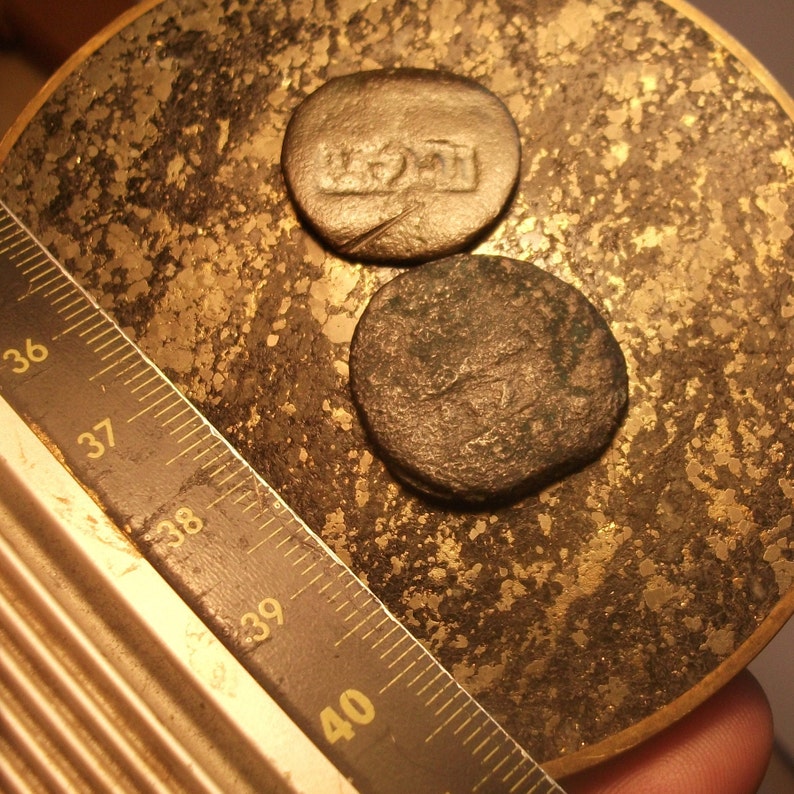 Two Roman AS Bronze AE Bronze Coins With Rare Legionary - Etsy UK