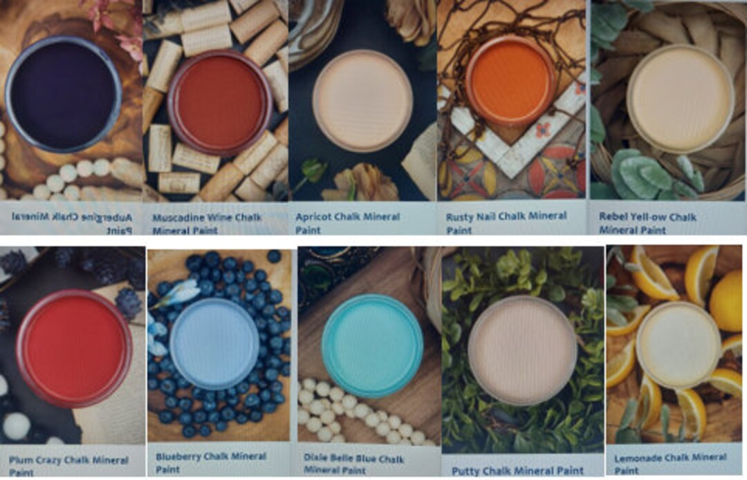 Dixie Belle Chalk Mineral Paint - Etsy