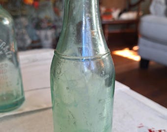 Rare Find/ Antique Straight Sided Teal Blue Coca Cola Bottle - Etsy