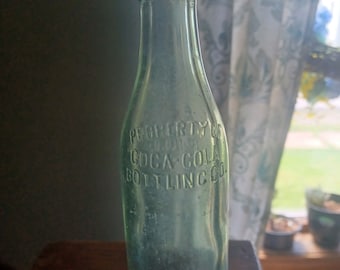 Rare Find/ Antique Straight Sided Teal Blue Coca Cola Bottle - Etsy