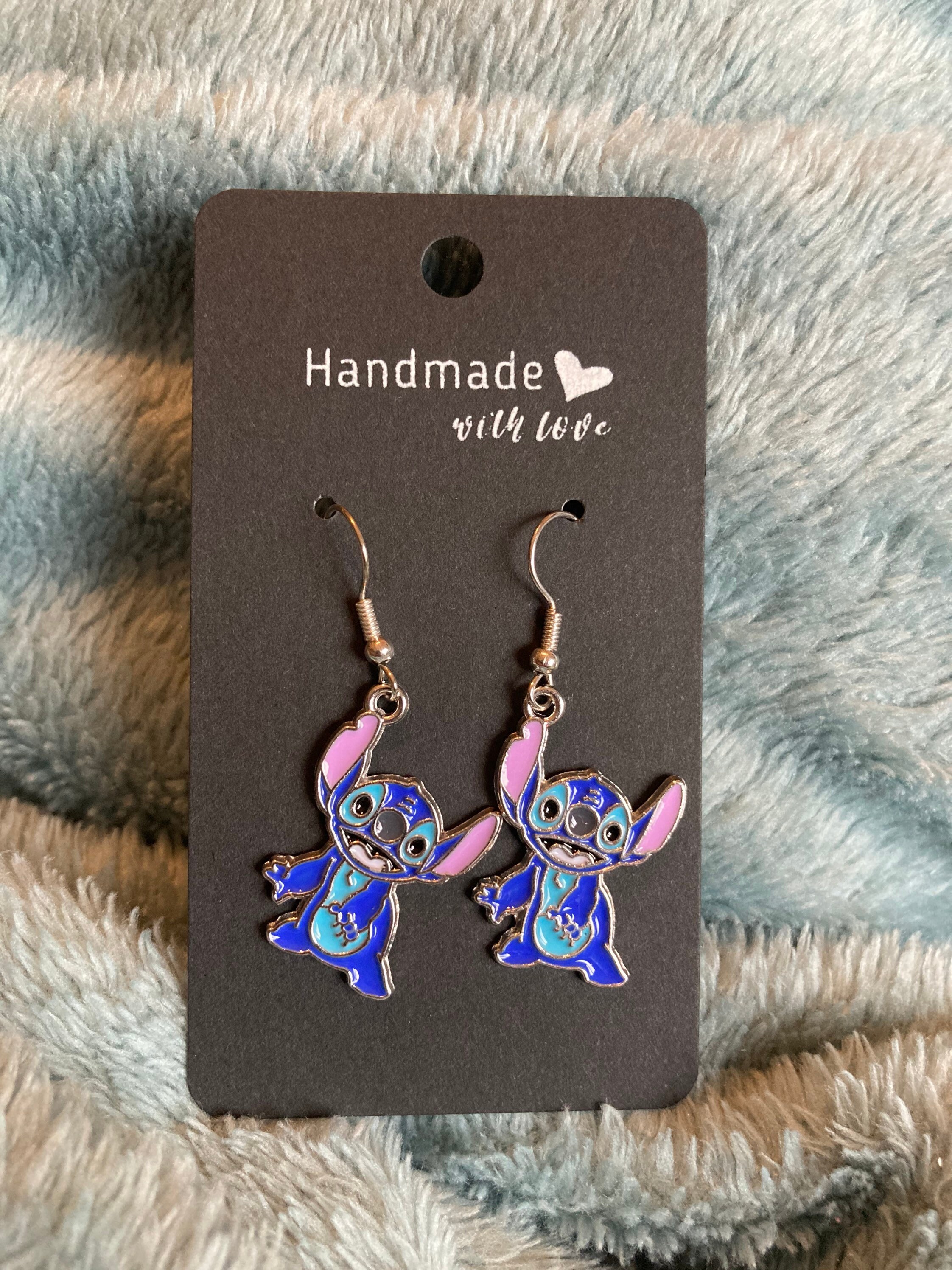 Boucles doreilles Stitch - Etsy France