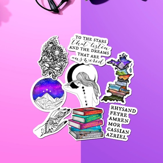 ACOTAR Sticker Pack | Etsy