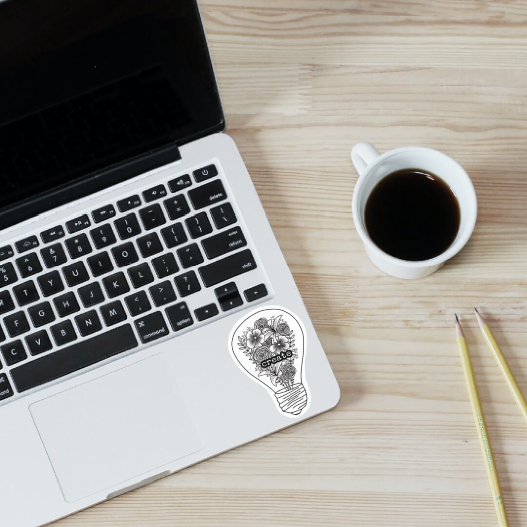 Creative Light Vinyl Sticker - Etsy