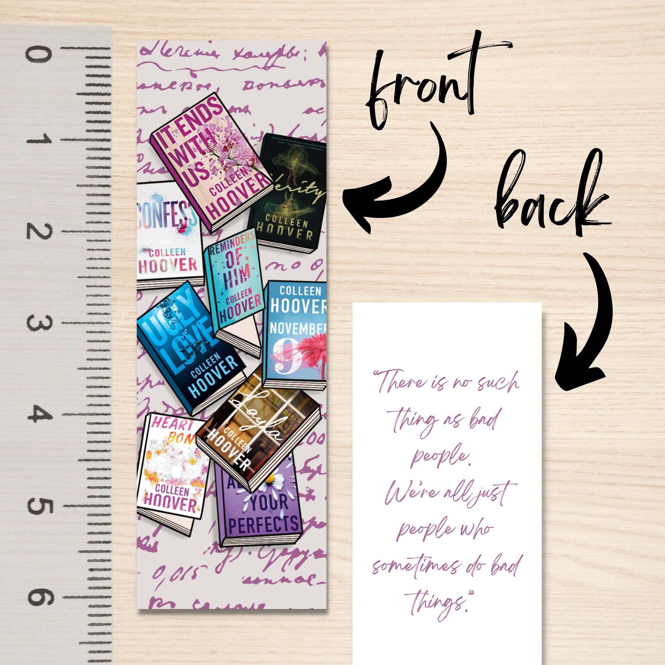 Coho Books Bookmark - Etsy