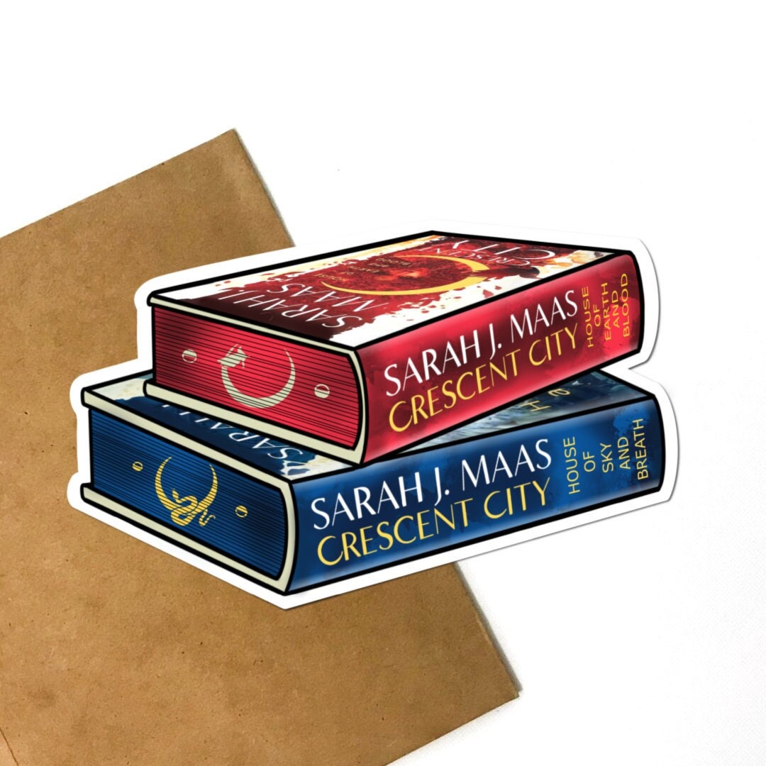 Crescent City Book Series Sticker - Etsy