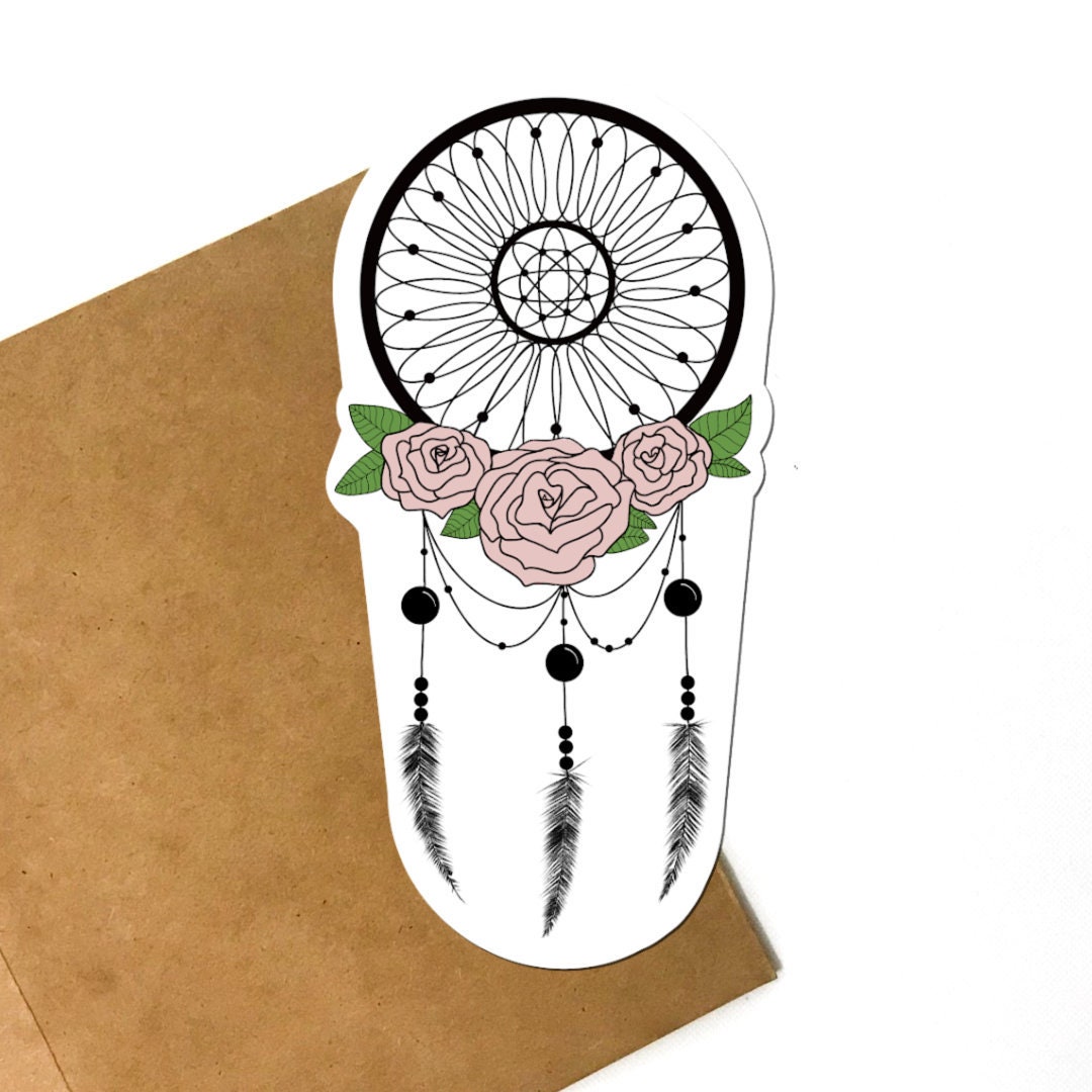 Dream Catcher Vinyl Sticker | Etsy