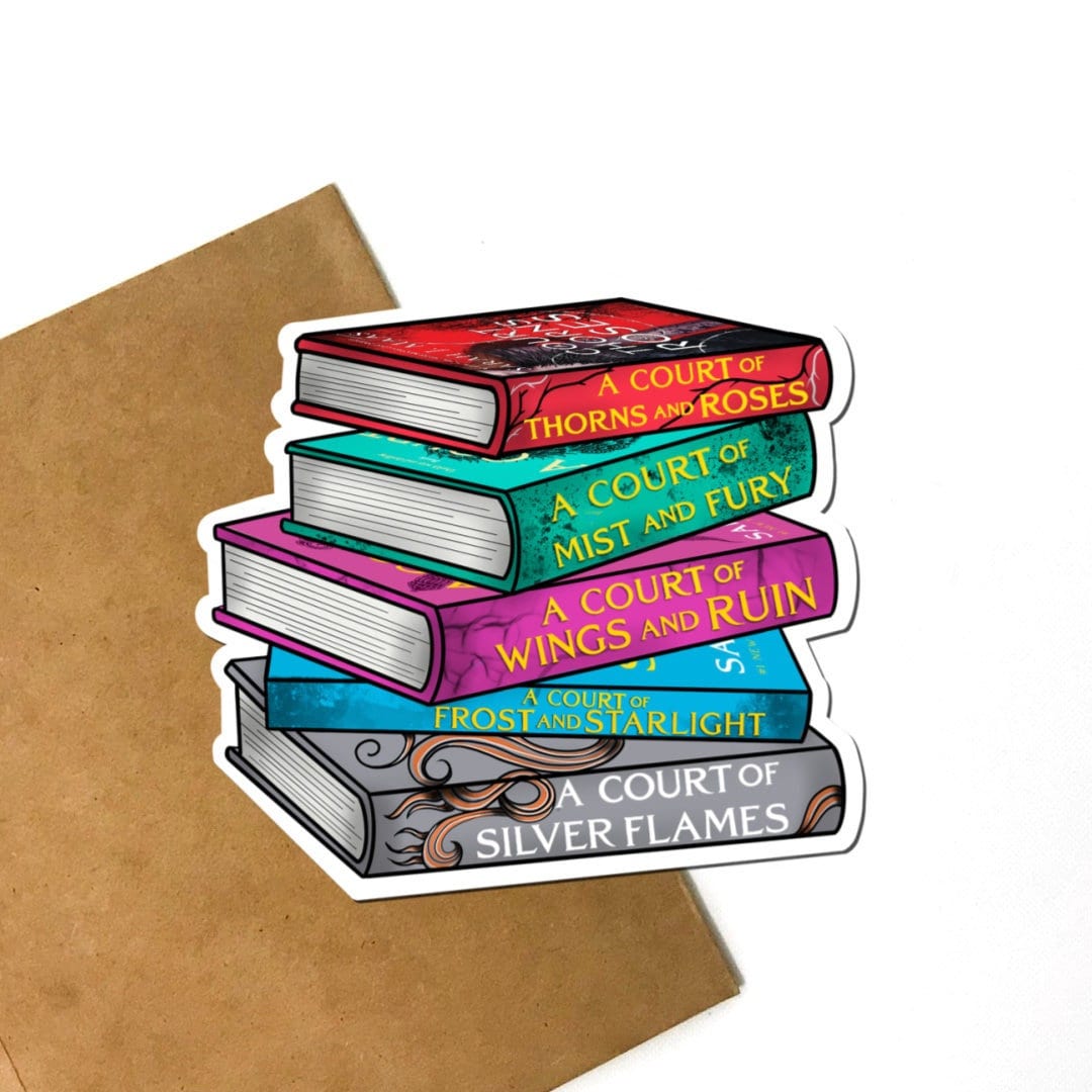 ACOTAR Books Vinyl Sticker - Etsy