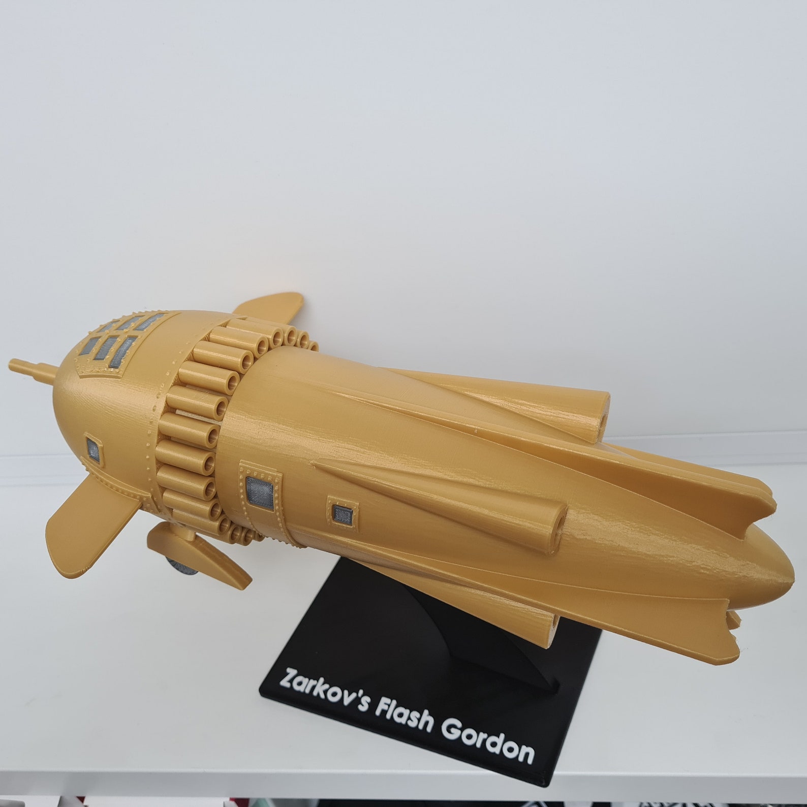 Flash Gordon Zarkov Rocket Ship Model 1:48 Scale 330mm 13 Inch - Etsy
