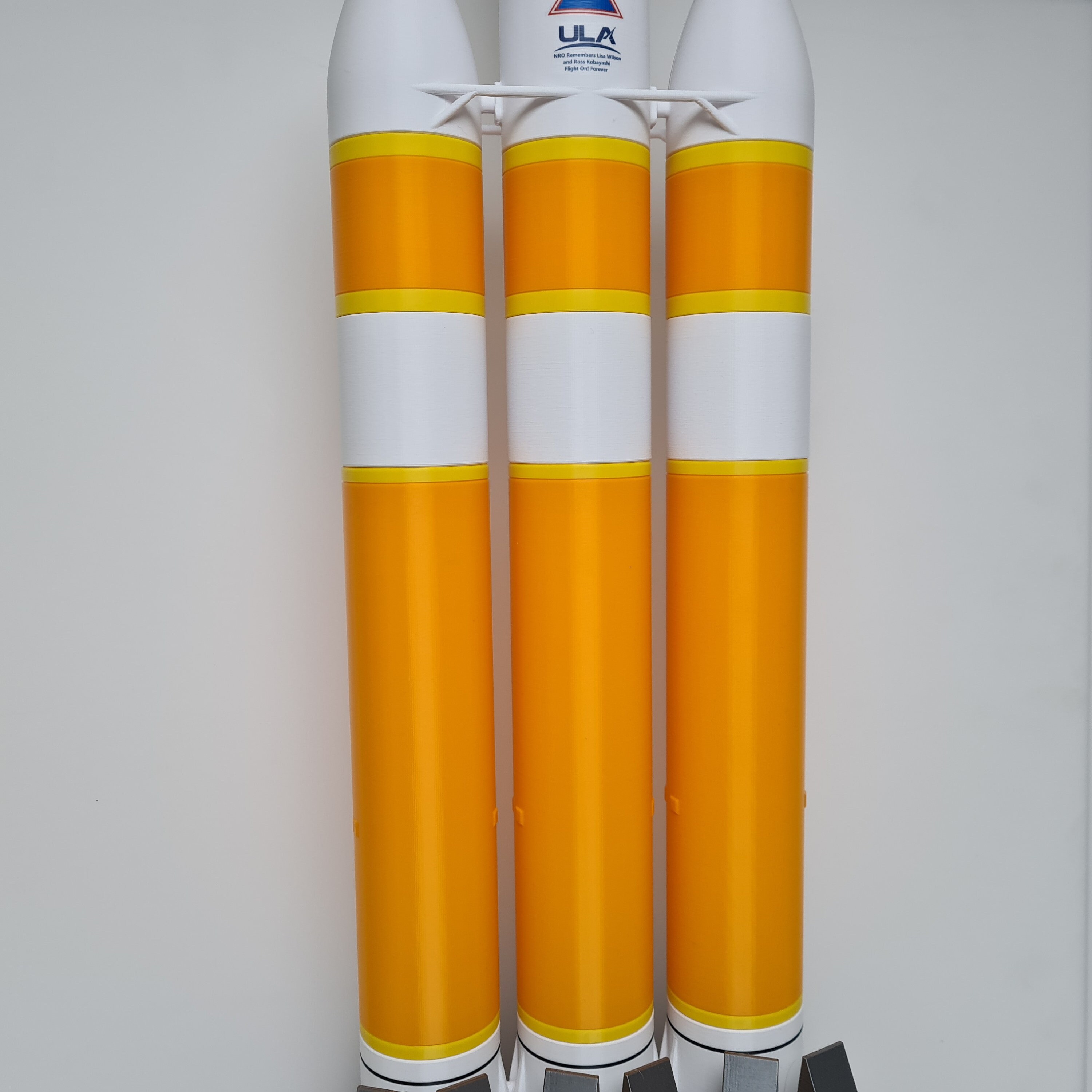 Delta IV Heavy ULA Model Rocket 1:144 Scale Assembled & Kit 500mm NROL ...