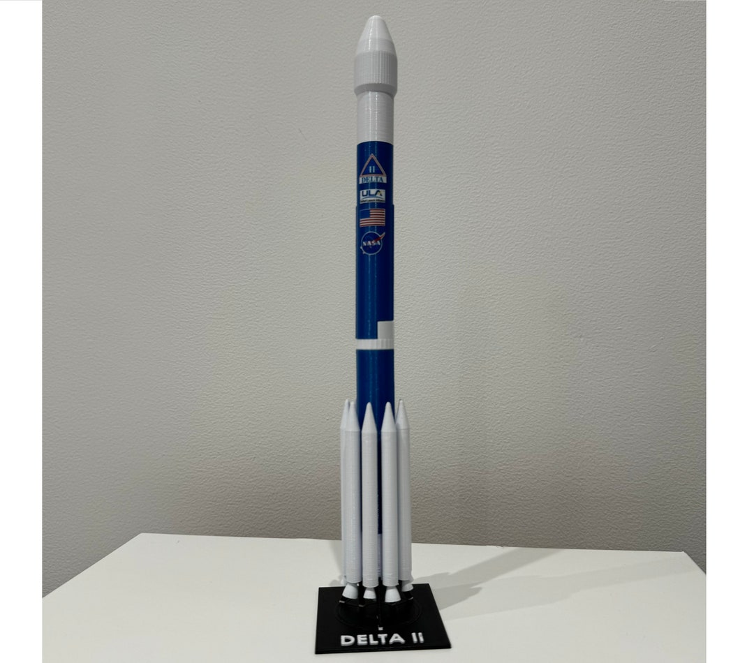 Delta II ULA United Launch Alliance Rocket Display Model 144 Scale 28cm ...