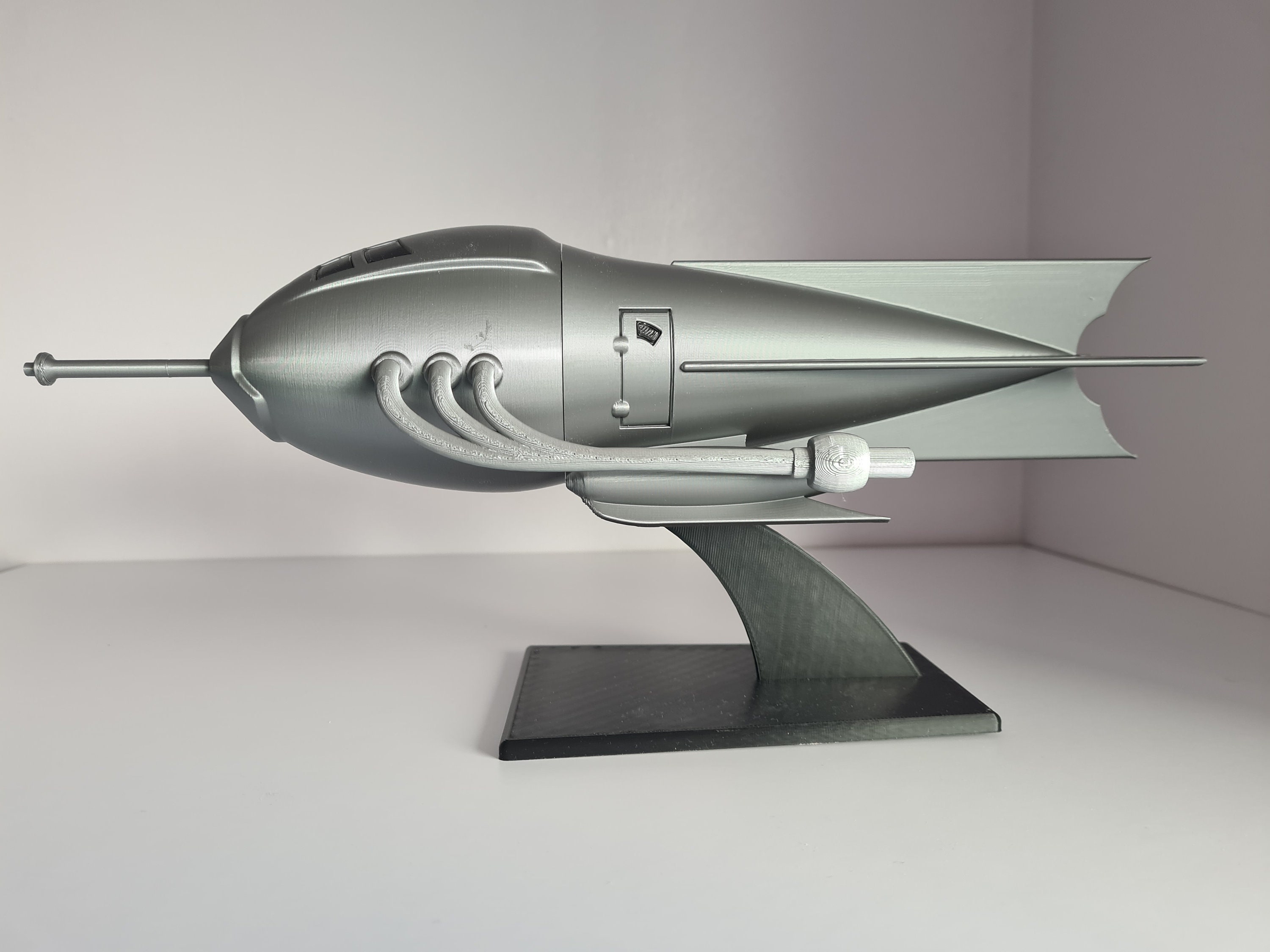 Flash Gordon 1936 Ming Bomber Mongo Rocket Ship 1:48 Scale - Etsy Norway