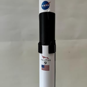Spacex Falcon 9 Crew Dragon Rocket Model - Scale 76 760mm 30inch ...