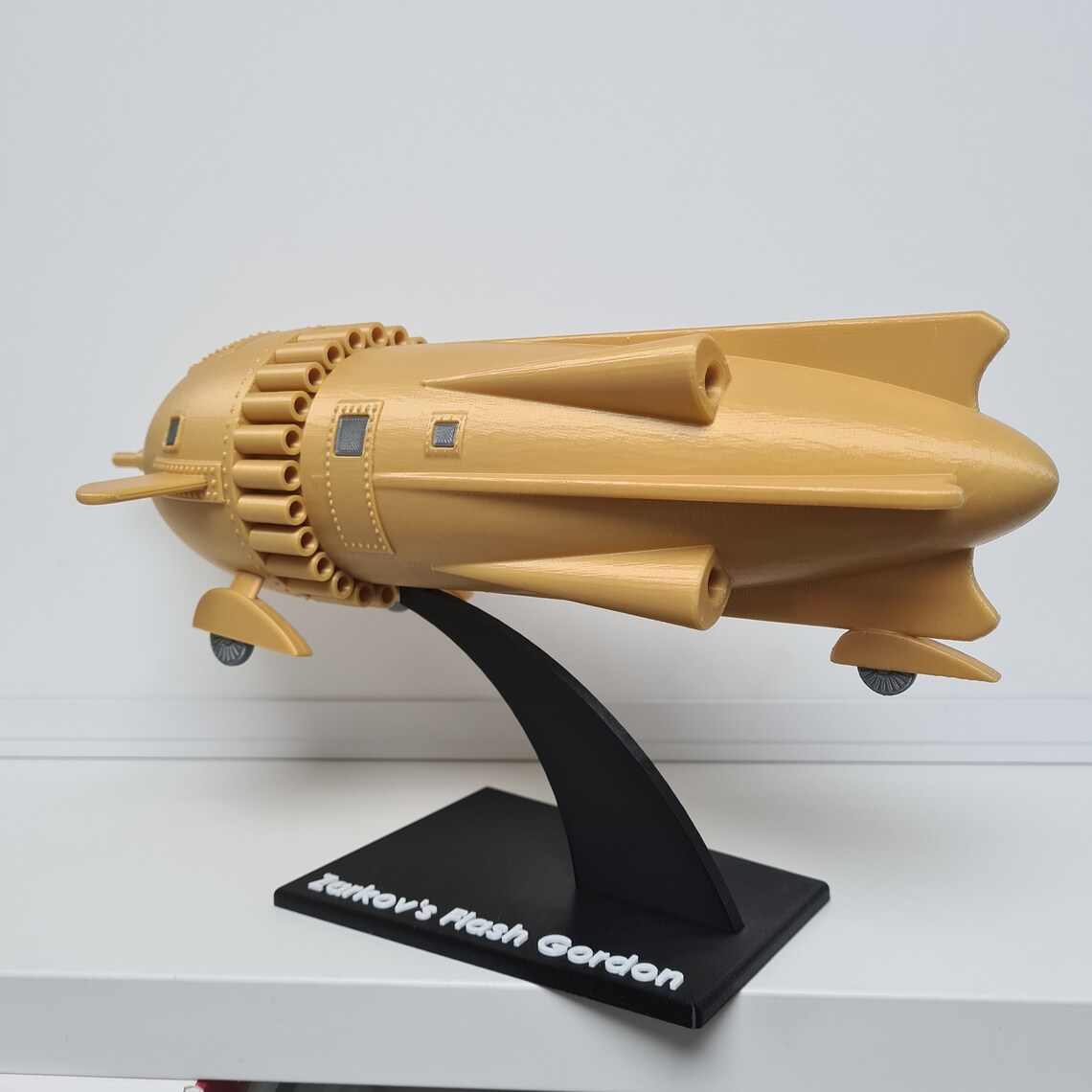 Flash Gordon Zarkov Rocket Ship Model 1:48 Scale 330mm 13 Inch - Etsy