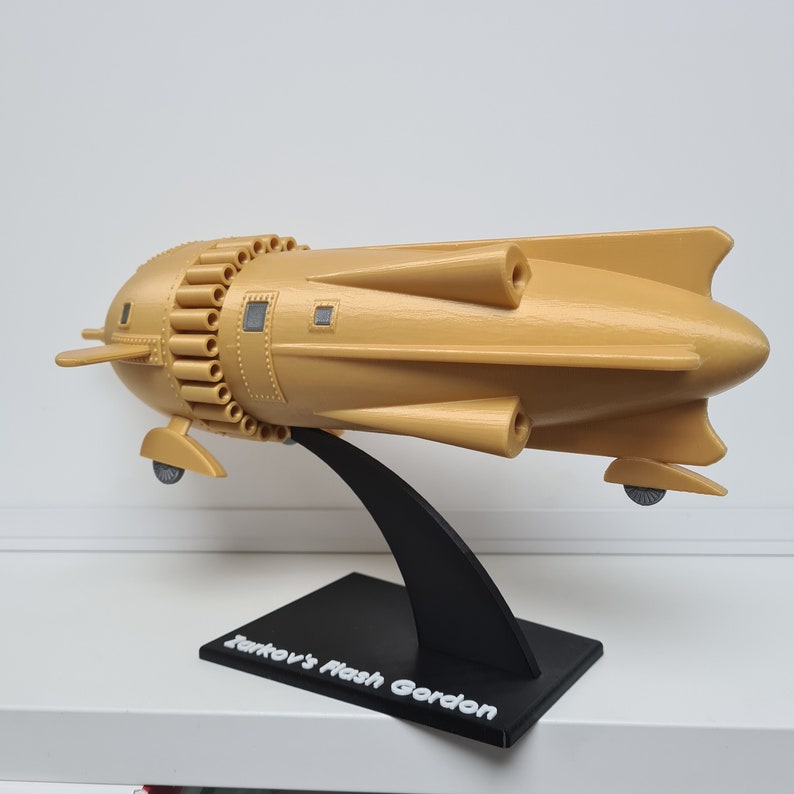 Flash Gordon Zarkov Rocket Ship Model 1:48 Scale 330mm 13 Inch - Etsy