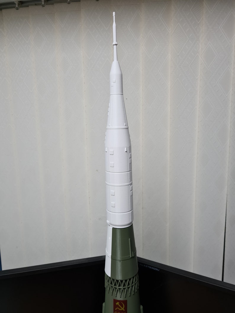 USSR Soviet N1 Model Rocket 1:115 Scale 920mm 36inch | Etsy UK