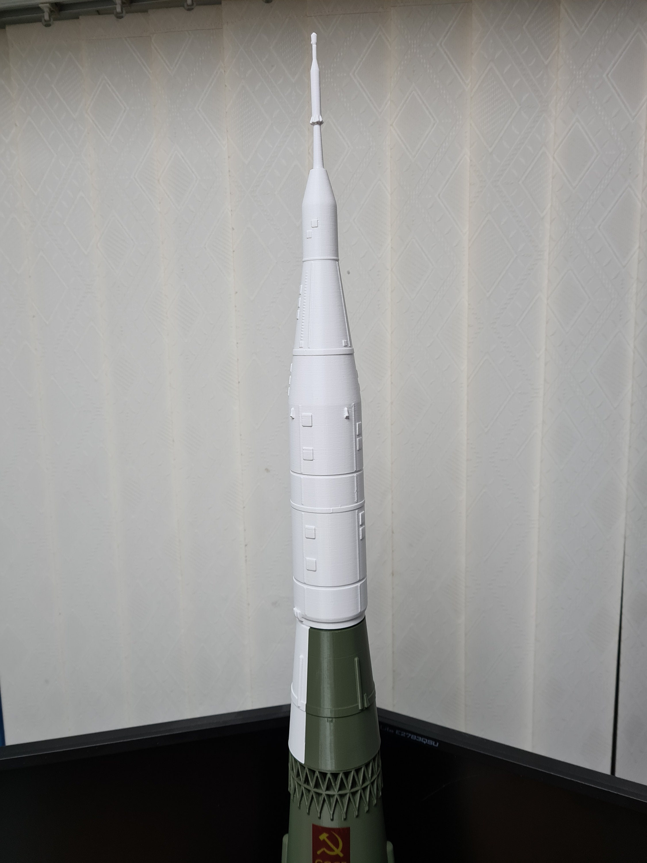 USSR Soviet N1 Model Rocket 1:115 Scale 920mm 36inch - Etsy UK