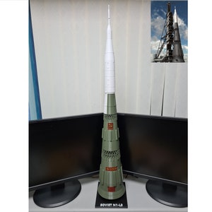 USSR Soviet N1 Model Rocket 1:115 Scale 920mm 36inch - Etsy UK
