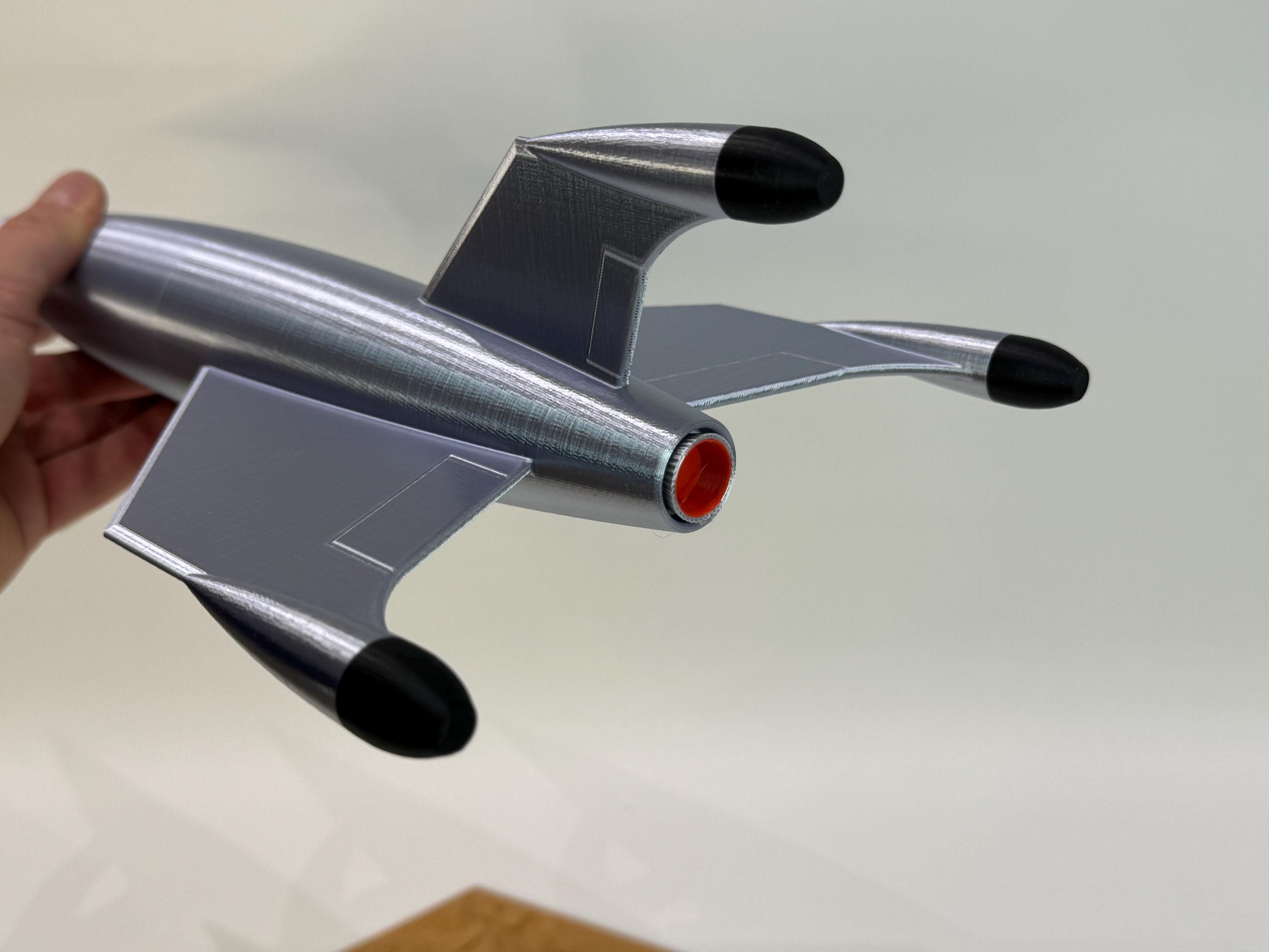 Luna From Destination Moon 1950 Sci-fi Rocket Ship Kit or Assembled ...