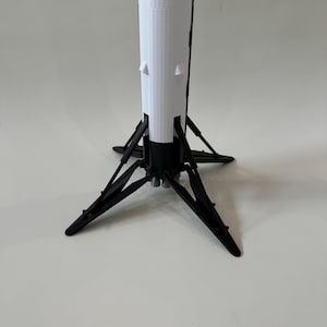 Spacex Falcon 9 Crew Dragon Rocket Model - Scale 76 760mm 30inch ...