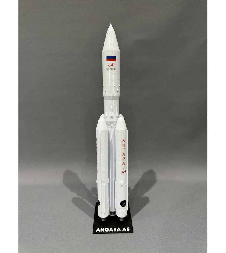 Angara A5 Rocket – 1/144 1/100 Scale – 386mm 15inch 554mm 22inch ...