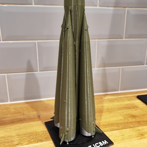 Soviet Missile R7 ICBM Ship Rocket Model 1:72 Scale 465mm 18inch - Etsy UK