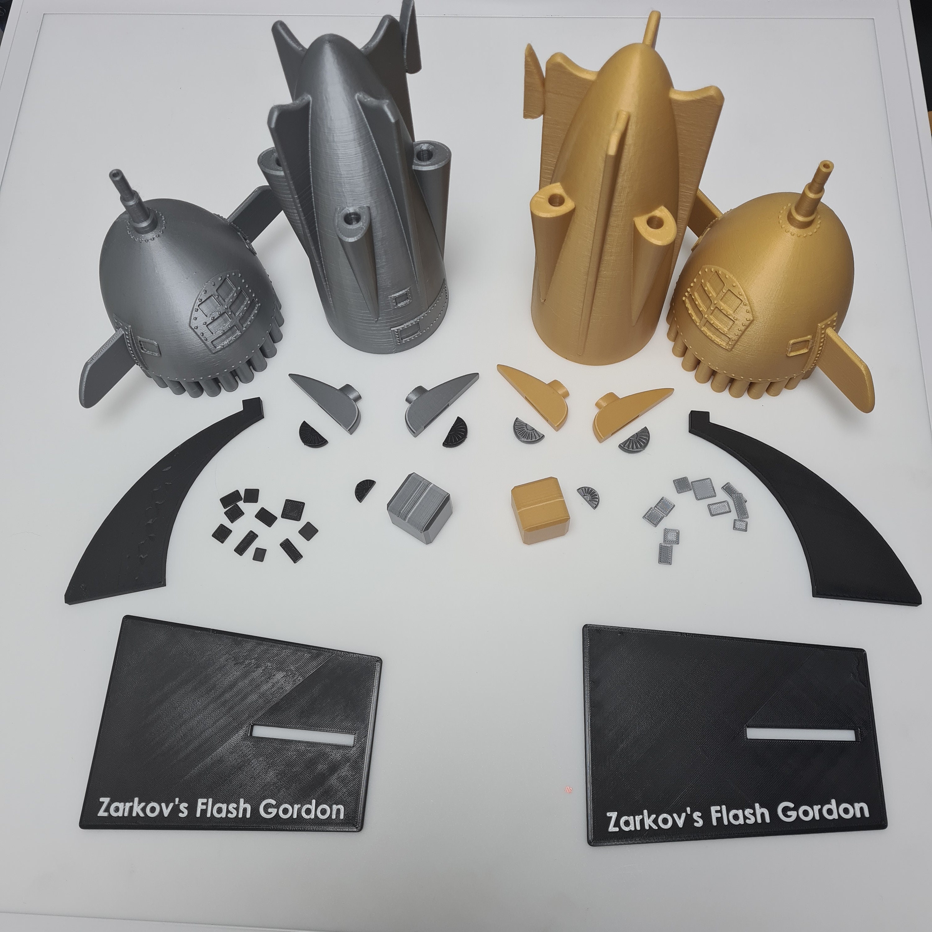 Flash Gordon Zarkov Rocket Ship Model 1:48 Scale 330mm 13 Inch - Etsy UK