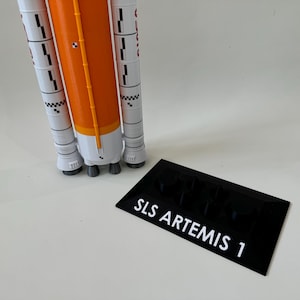 Nasa SLS Artemis 1 Rocket Model - 144 Scale 680mm - Assembled - Etsy