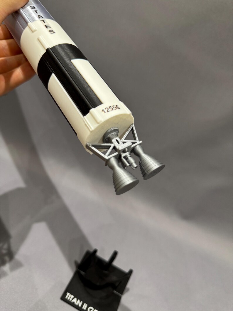 Titan II Gemini Rocket Display Model– 1:72 Scale – 458mm 18inch ...