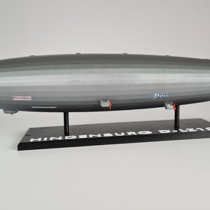 LZ-129 Hindenburg 10inch Scale 1:1000 Assembled Model 3dprinted Gift ...