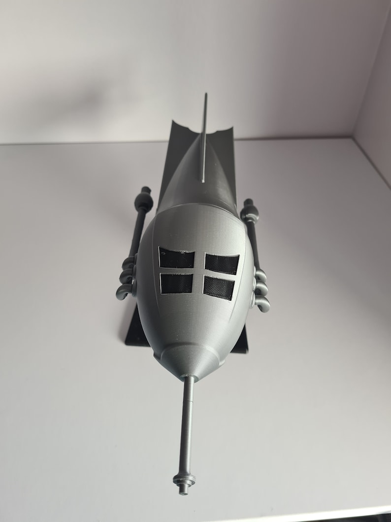 Flash Gordon 1936 Ming Bomber Mongo Rocket Ship 1:48 Scale - Etsy